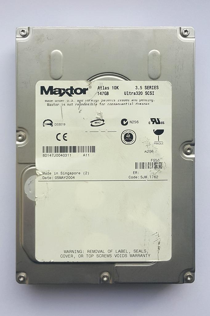 هارد سرور اسکازی 80 پین مکستور Maxtor 147GB SCSI