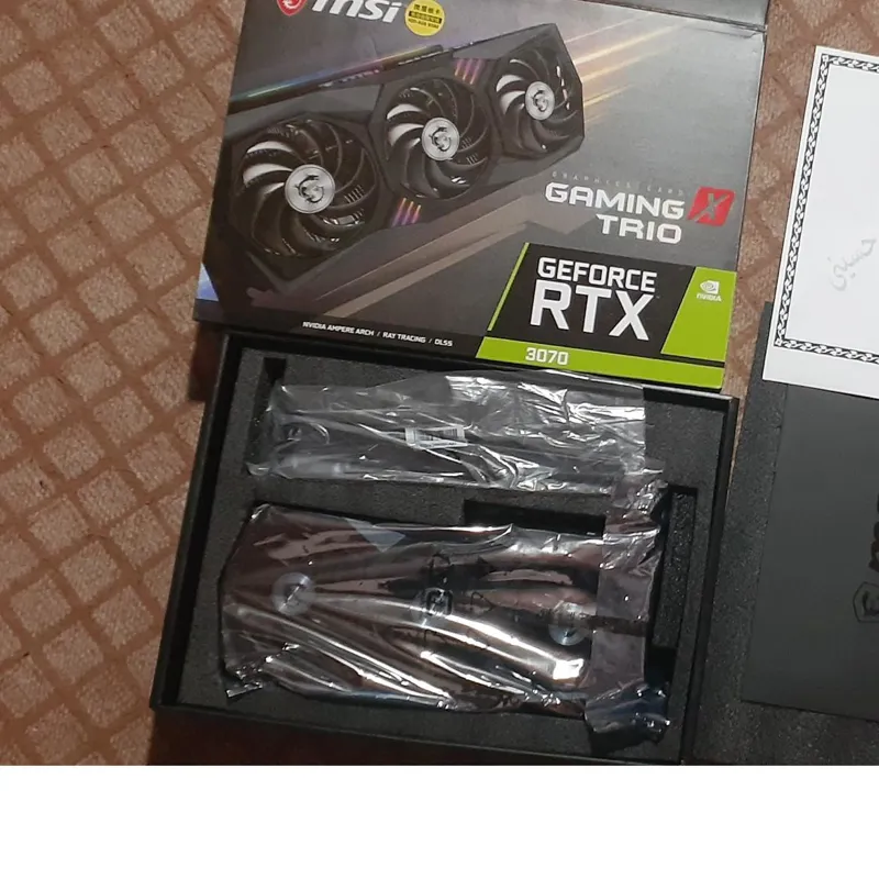 کارت کرافیکMSi RTX 3070 GAMING X