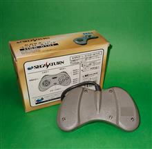 SEGA SATURN CONTROLLER GRAY ASHEN COLOR JAPON BOX