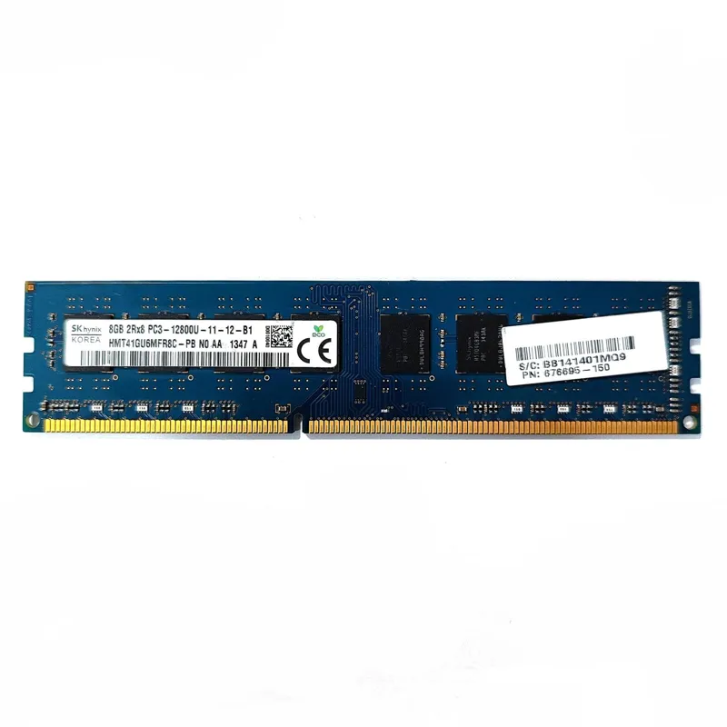 رم کامپیوتر هاینیکس PC3-12800u ظرفیت 8 گیگابایت