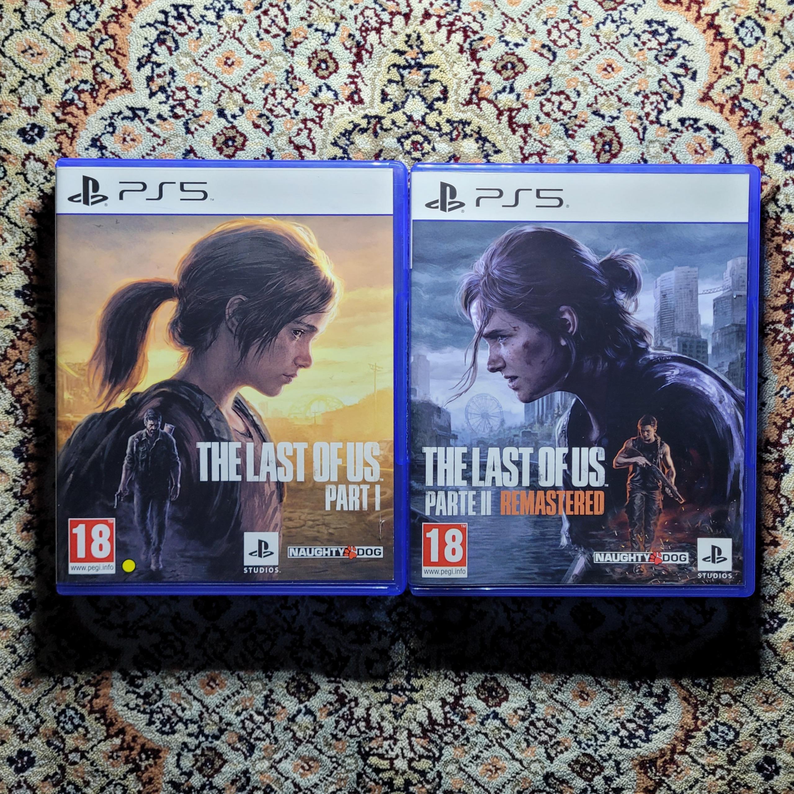 The Last of us part 1 vs 2 بازی ps5 The Last of us part 1 vs 2 بازی ps5