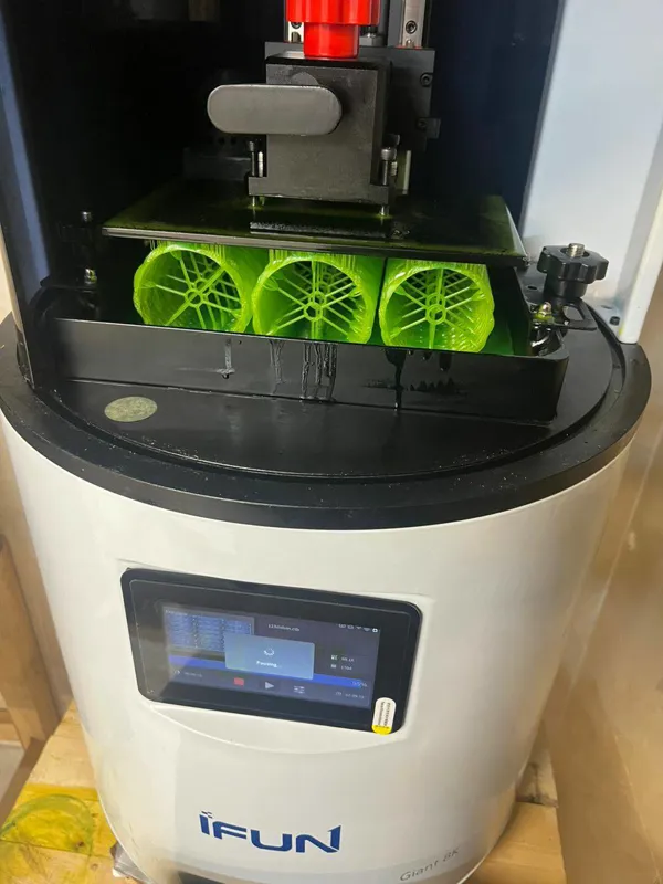 پرینتر سه بعدی ifun 8k صفحه بزرگ