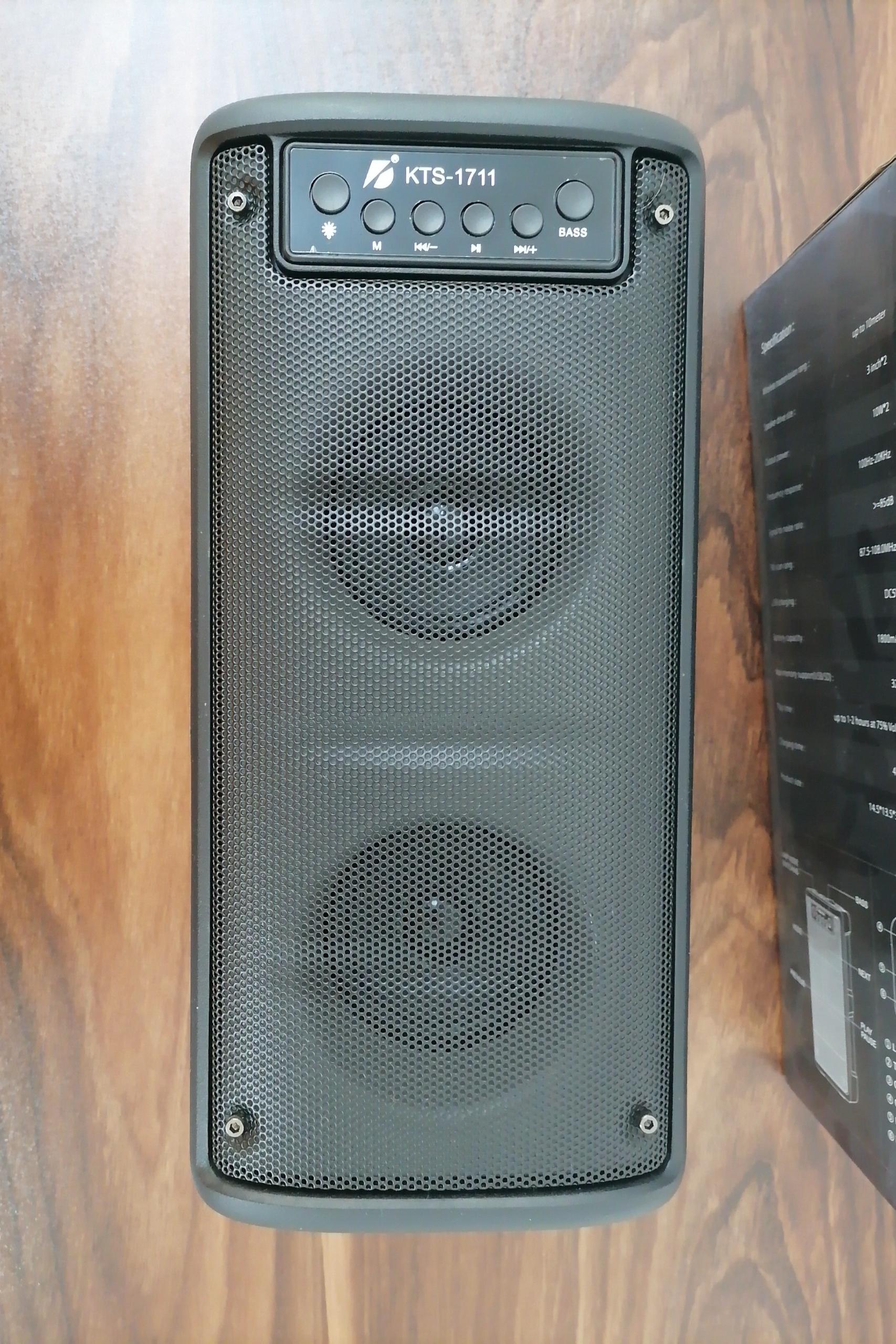 اسپیکر بلوتوثی و همراه KtS-1711