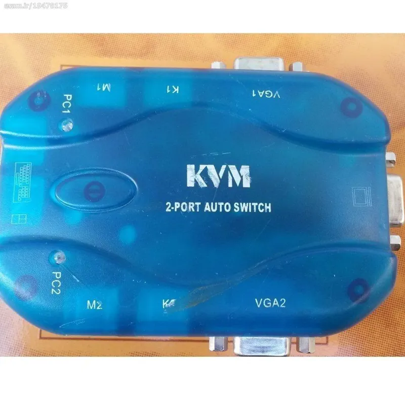 سوییچ کی وی ام KVM