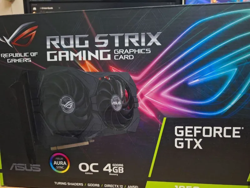 کارت گرافیک Asus Rog Strix Gtx 1650 Oc 4gb