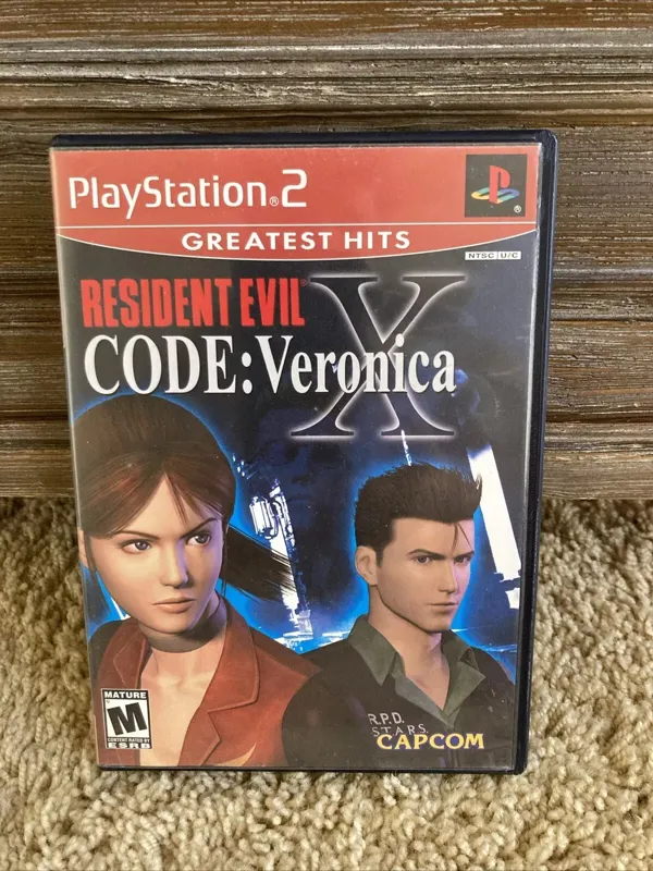 قاب بازی Resident Evil code Veronica X ps2