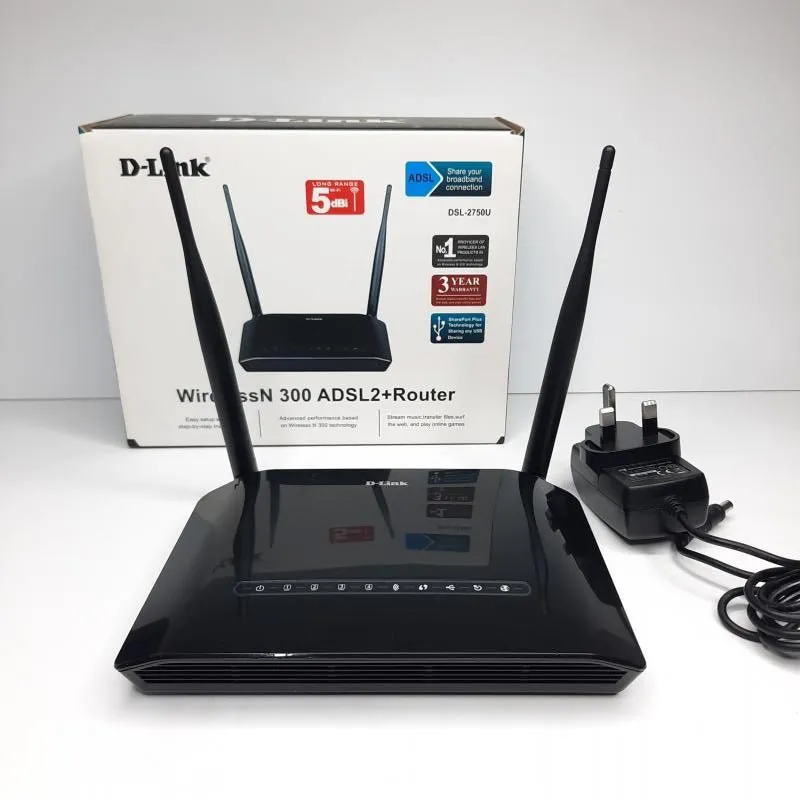 مودم ADSL2 Plus دی-لینک مدل DSL-2750U (استوک)