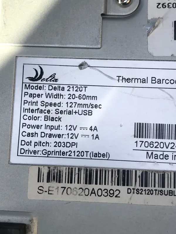 پرینتر دلتا مدل 2120t