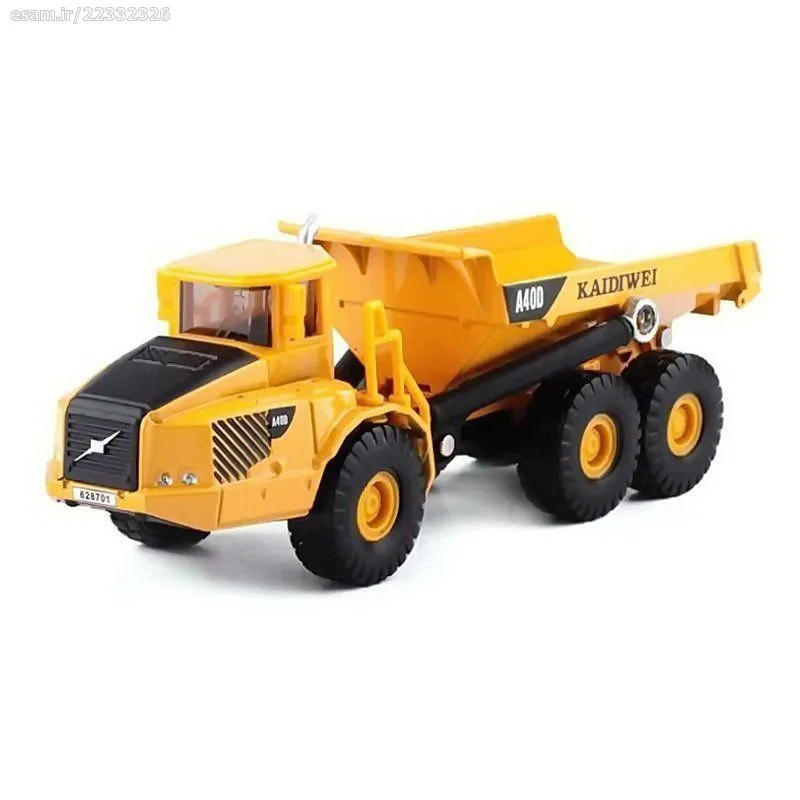 ماکت دامپ تراک معدن طرح ولوو (dumper)