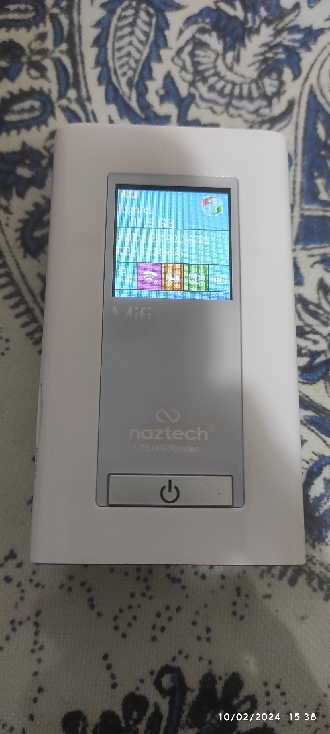 مودم و پاور بانک naztech NZT-99C ,4g