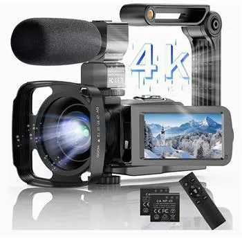 خرید و قیمت دوربین فیلمبرداری 4K Yisence Tech 56.0MP 60FPS 4K | ترب