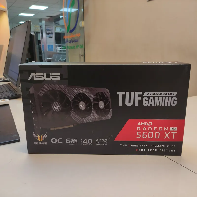 کارت گرافیک ایسوس RX 5600XT TUF ماین نشده