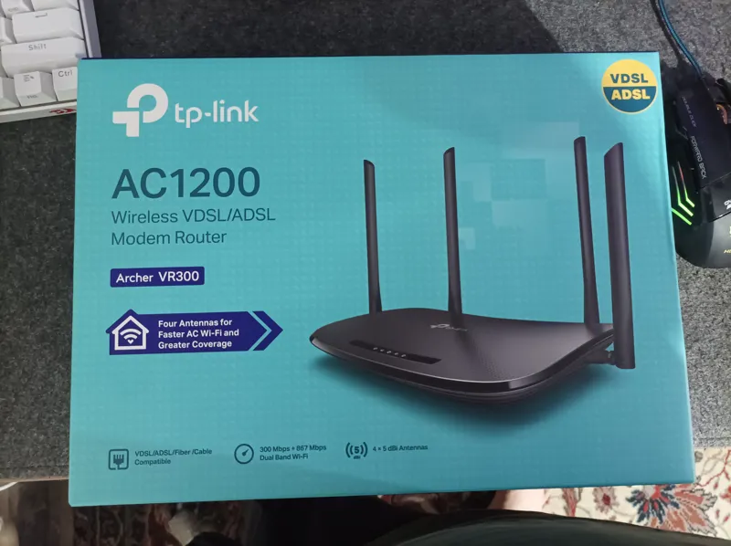 مودم روتر VDSL/ADSL تی پی-لینک مدل Archer VR300