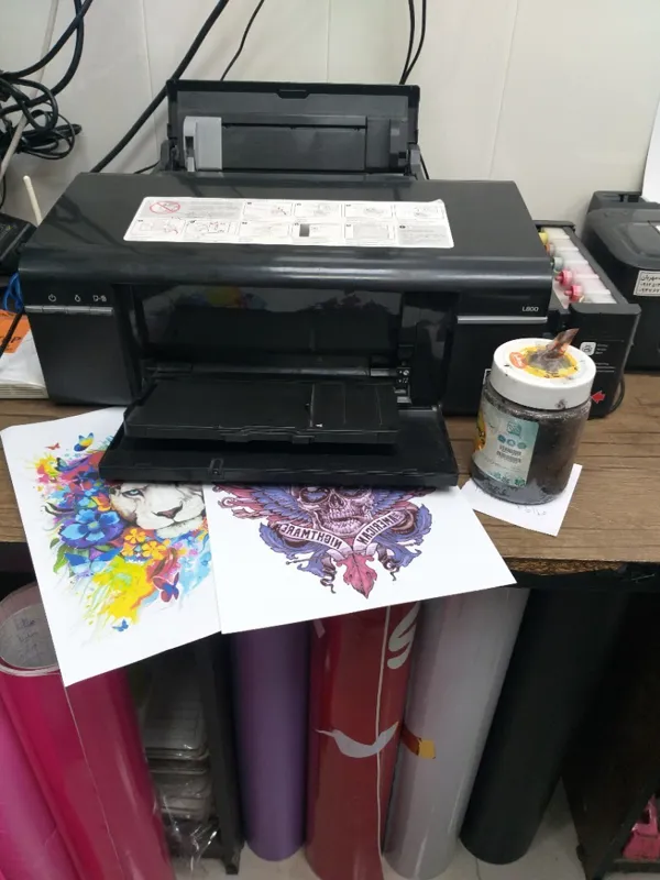 پرینتر epson L800 اپسون کاملا سالم در حد نو