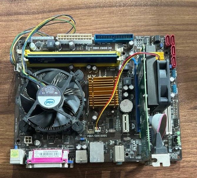 باندل مادربرد - cpu - ram -vga