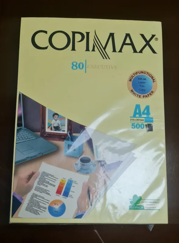 کاغذ رنگی A4 کپی مکس بسته 500 عددی