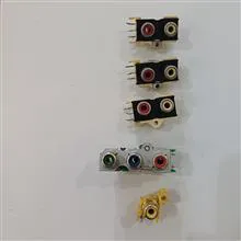 5 عدد کانکتور رو بردی AV صوتی تصویری