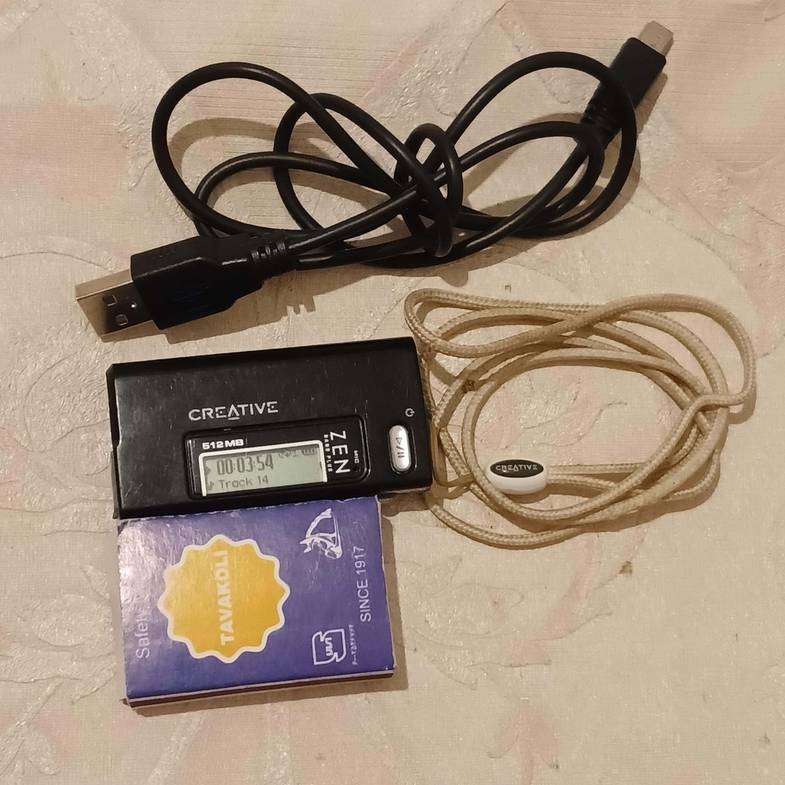 MP3 پلیر یا موزیک پلیر کریتیو CREATIVE