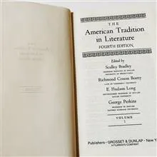 The American Tradition in Literature