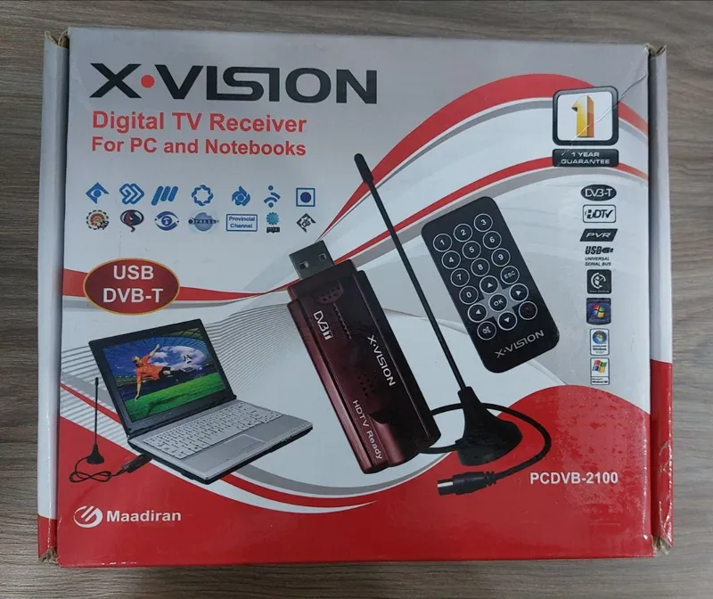 گیرنده دیجیتال USB ایکس ویژن مدل PCDVB-2100