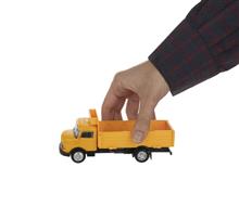 ماشین فلزی کامیون طرح خوش رکاب مقیاس 1/32