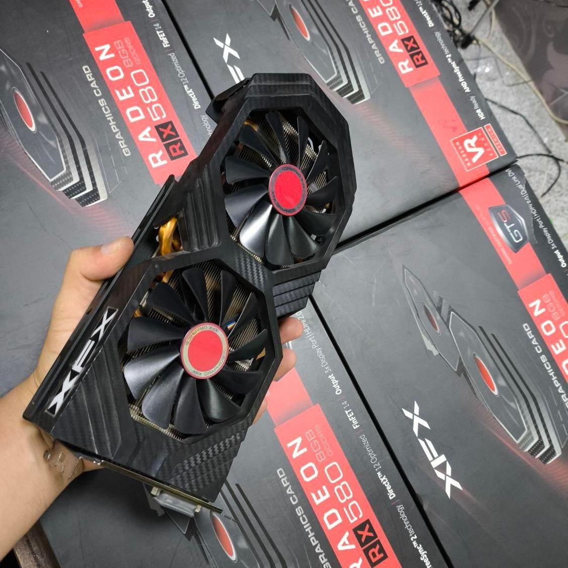 کارت گرافیک xfx rx 580 8Gb کارکرده