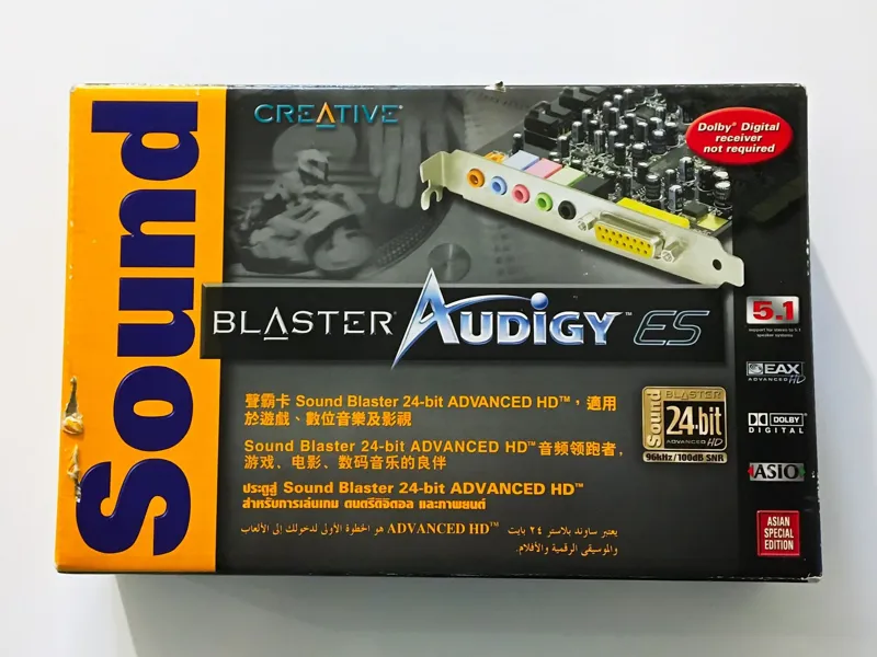 کارت صدا Creative Sound Blaster Audigy ES HD Box