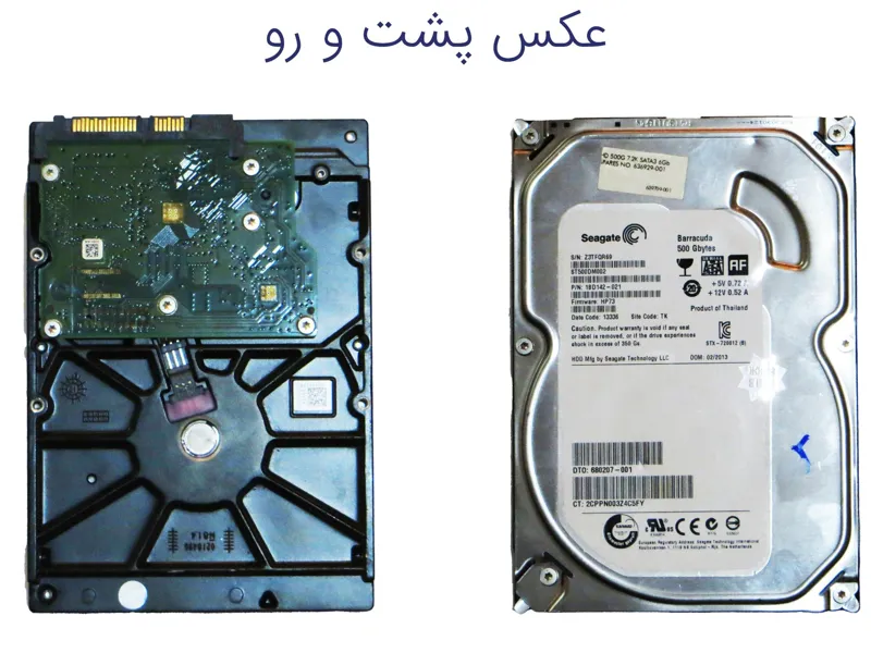 هارد دیسک 500 گیگابایت سیگیت باراکودا ST500DM002