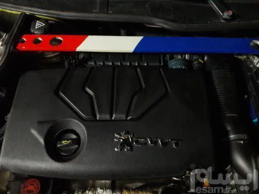 قاب روی موتور پژو 206. 207. و پارس موتور tu5