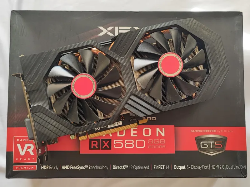 کارت گرافیک XFX Rx 580 8G توضیحات مهم