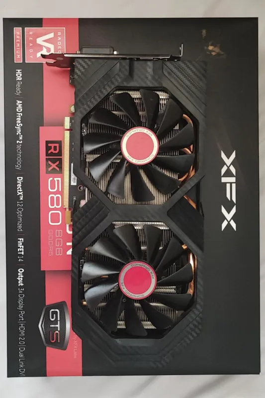 کارت گرافیک XFX Rx 580 8G SN 2173