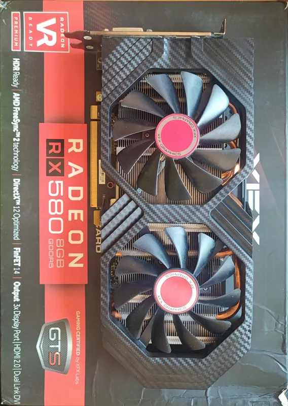 کارت گرافیک XFX Rx 580 8G توضیحات Sn3530
