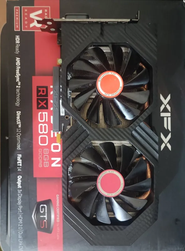 کارت گرافیک XFX Rx 580 8G توضیحات Sn9287