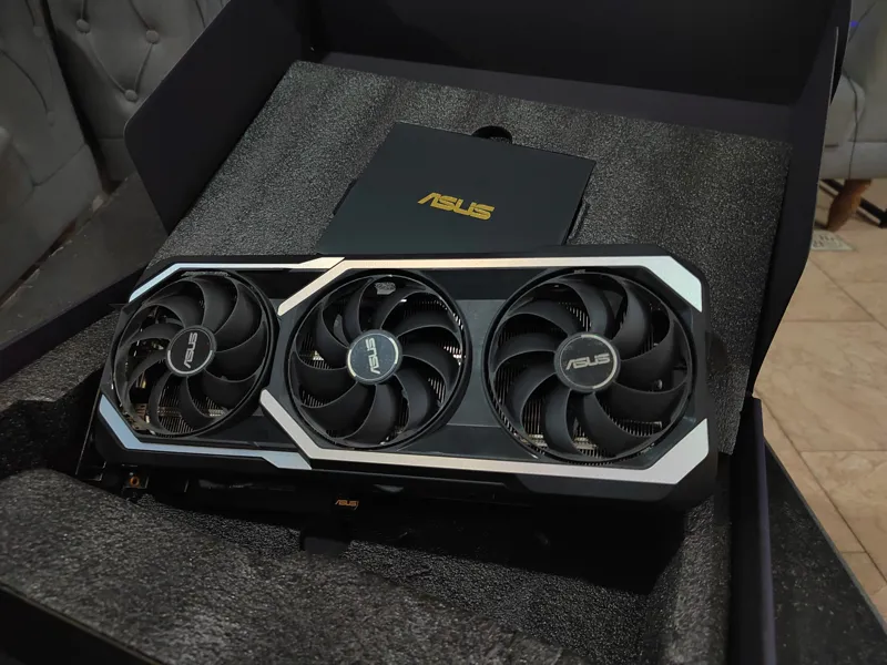 کارت گرافیک RTX 3070 Asus shark
